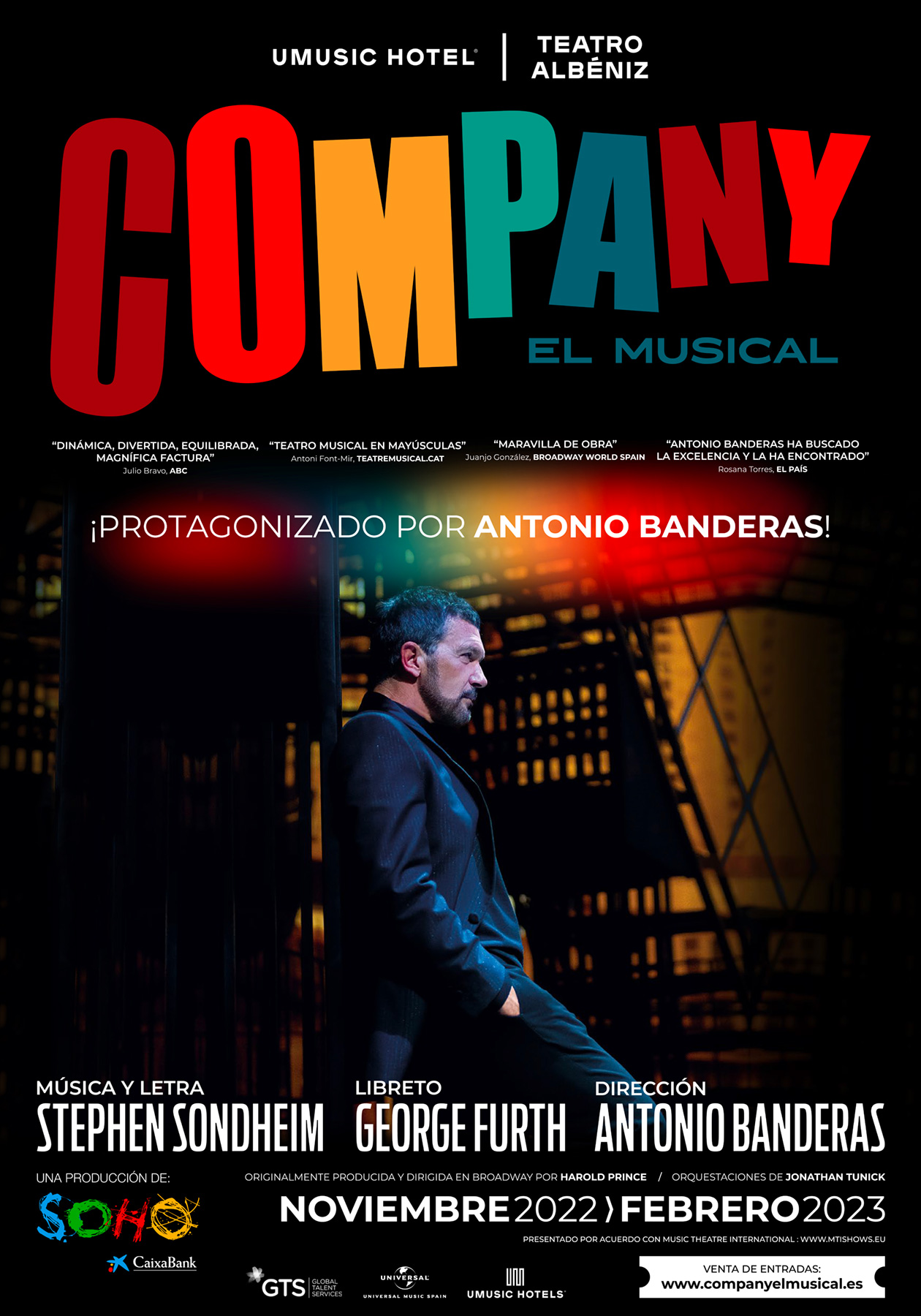 Inicio - COMPANY el Musical. Miedos, amores y desamores.